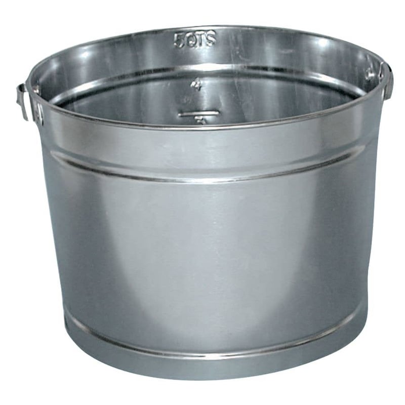 5QT GALVANIZED METAL PAIL | Circle Tool Supply