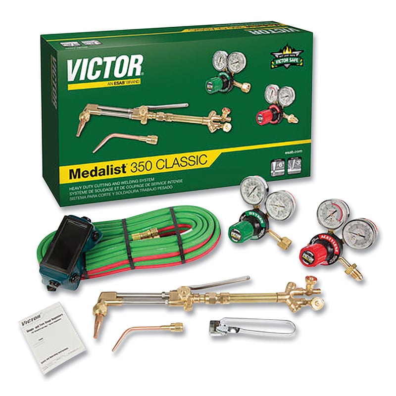 Medalist? 350 Classic Welding and Cutting Outfit CGA 510/540 Heavy Duty ...